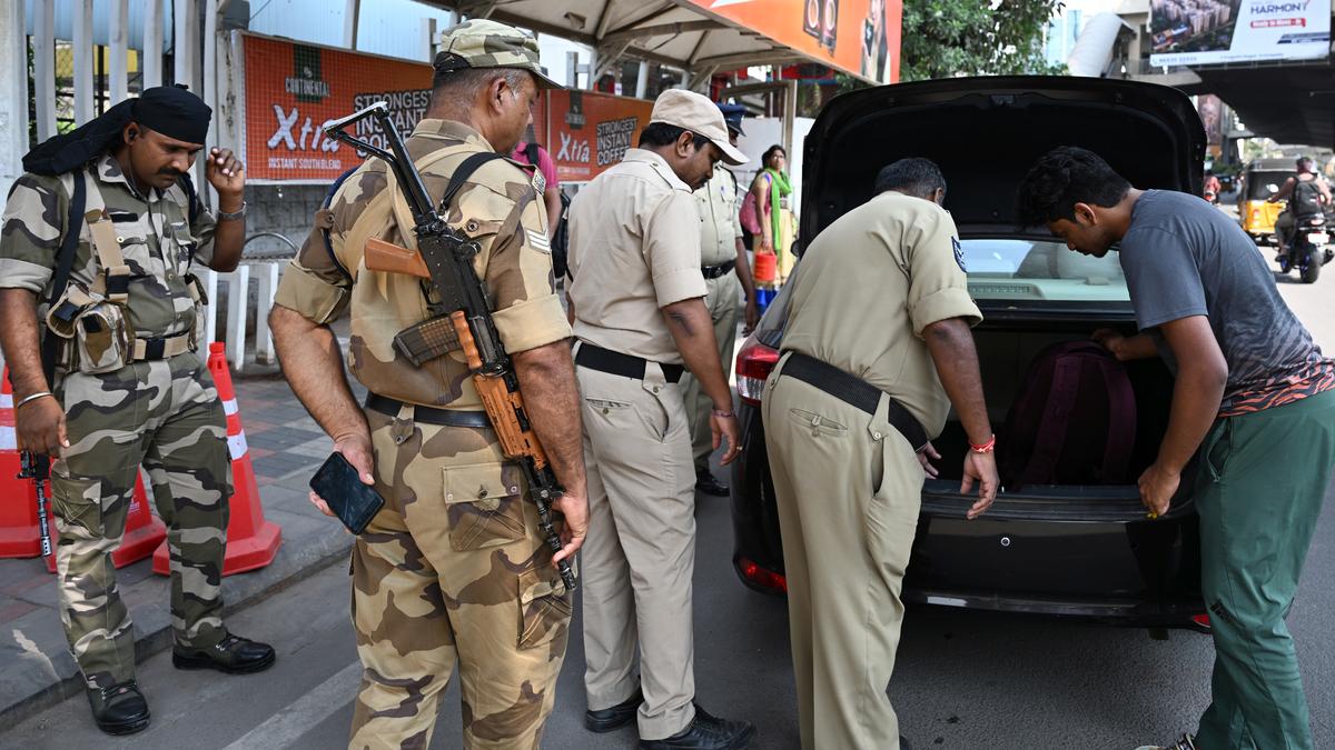 Election seizures cross ₹191.16 crore mark - The Hindu