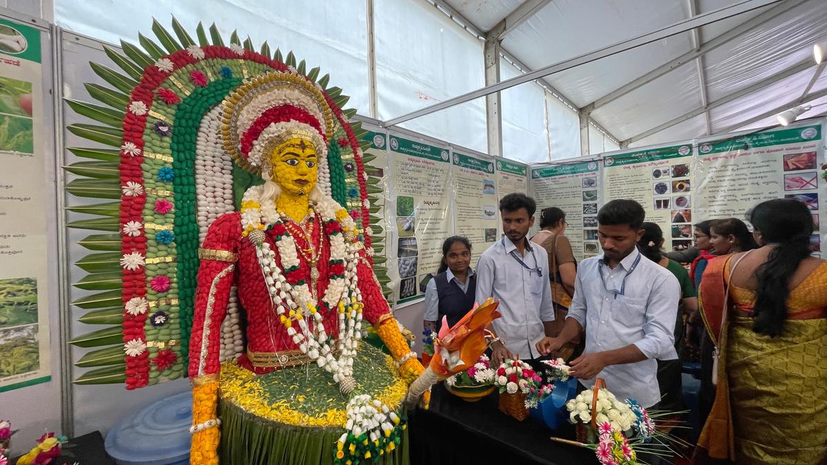 1.6 lakh people visit Krishi Mela on day 1 - The Hindu