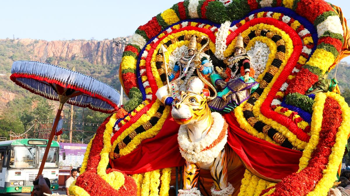 Brahmotsavams: deities take celestial rides at Kapileswara, Srinivasa ...