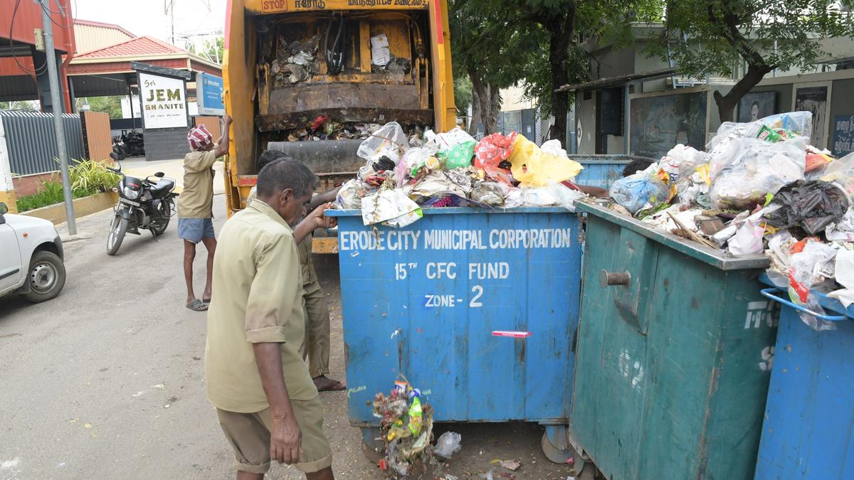 Corporation begins clearing piled up garbage as conservancy workers ...