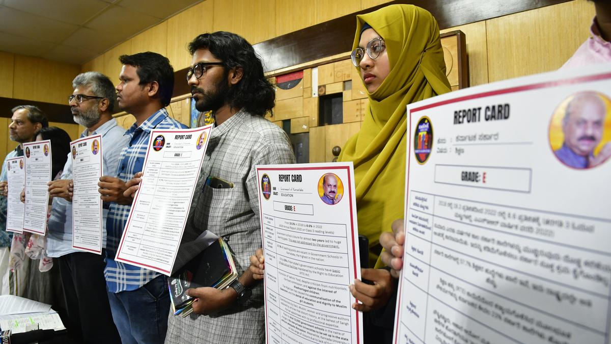 BJP government gets ‘fail’ in report card for performance in education ...