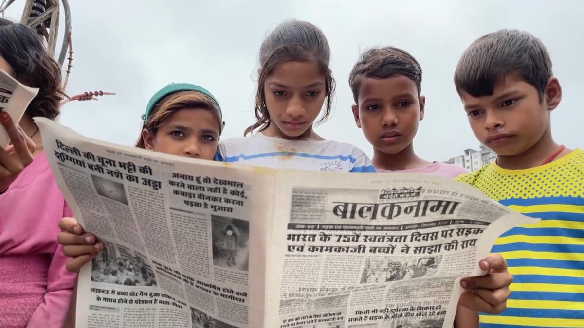Watch | ‘Balaknama’, a newspaper run by street children - The Hindu