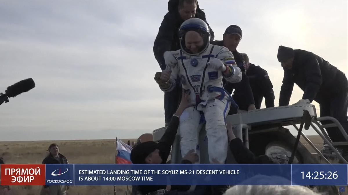 Three Russian cosmonauts return safely from International Space Station ...