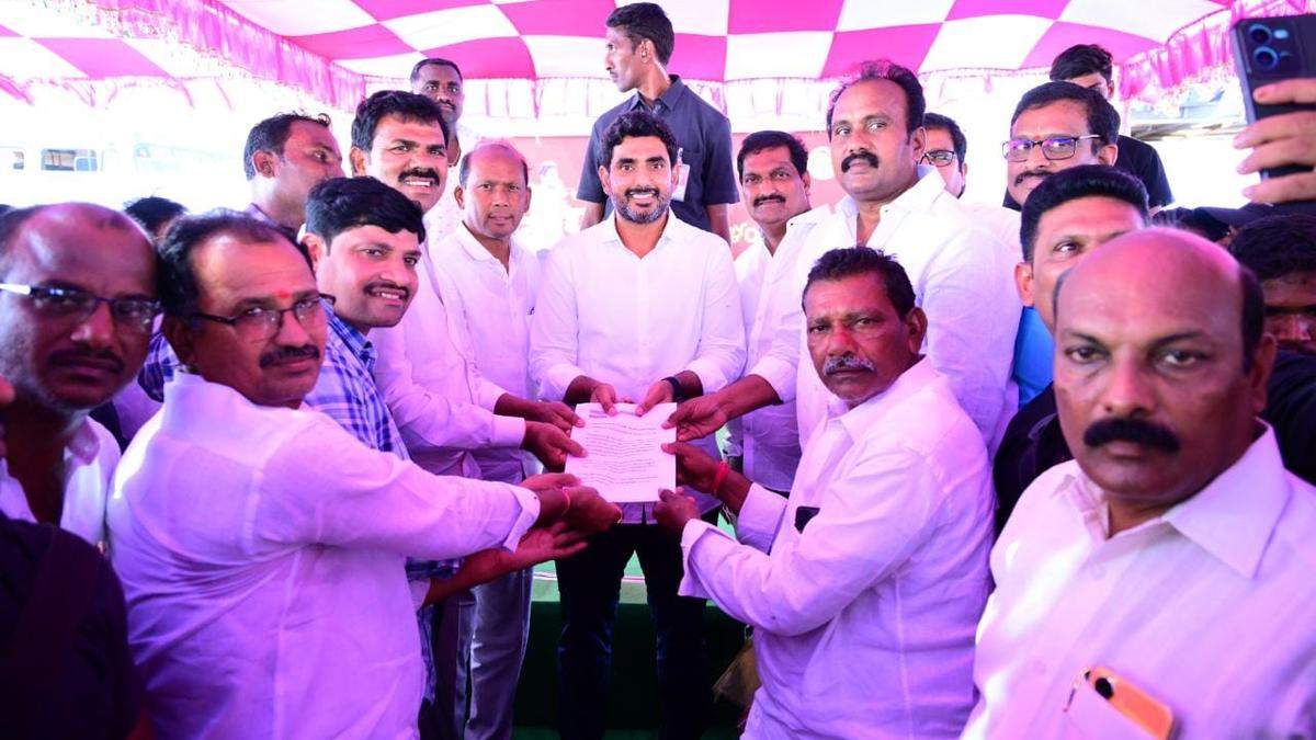 Lokesh promises affordable power if TDP wins 2024 elections in Andhra Pradesh - The Hindu