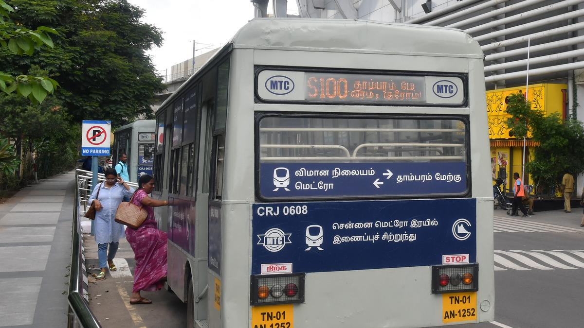 Chennai outskirts get minibuses - The Hindu