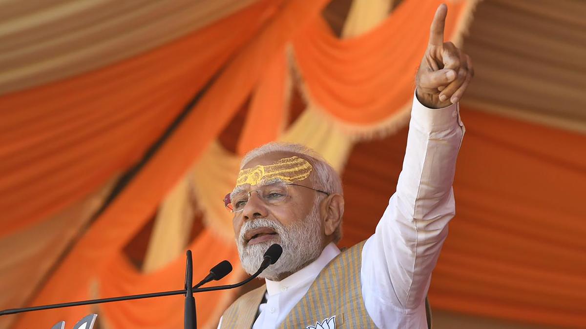 Gujarat Assembly elections | Don’t waste your vote on Congress, says PM ...