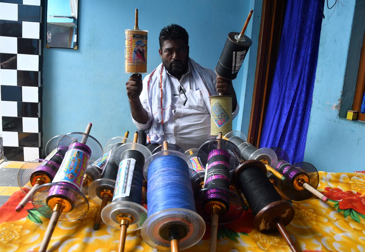 Chinese manja snips off desi challenger - The Hindu