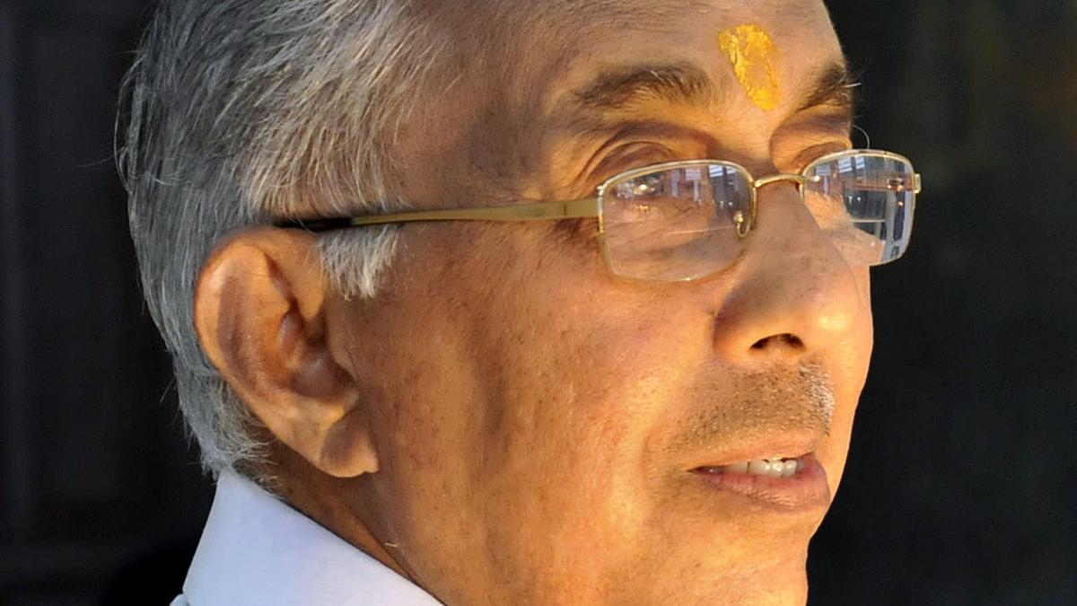 Former NSS president passes away - The Hindu