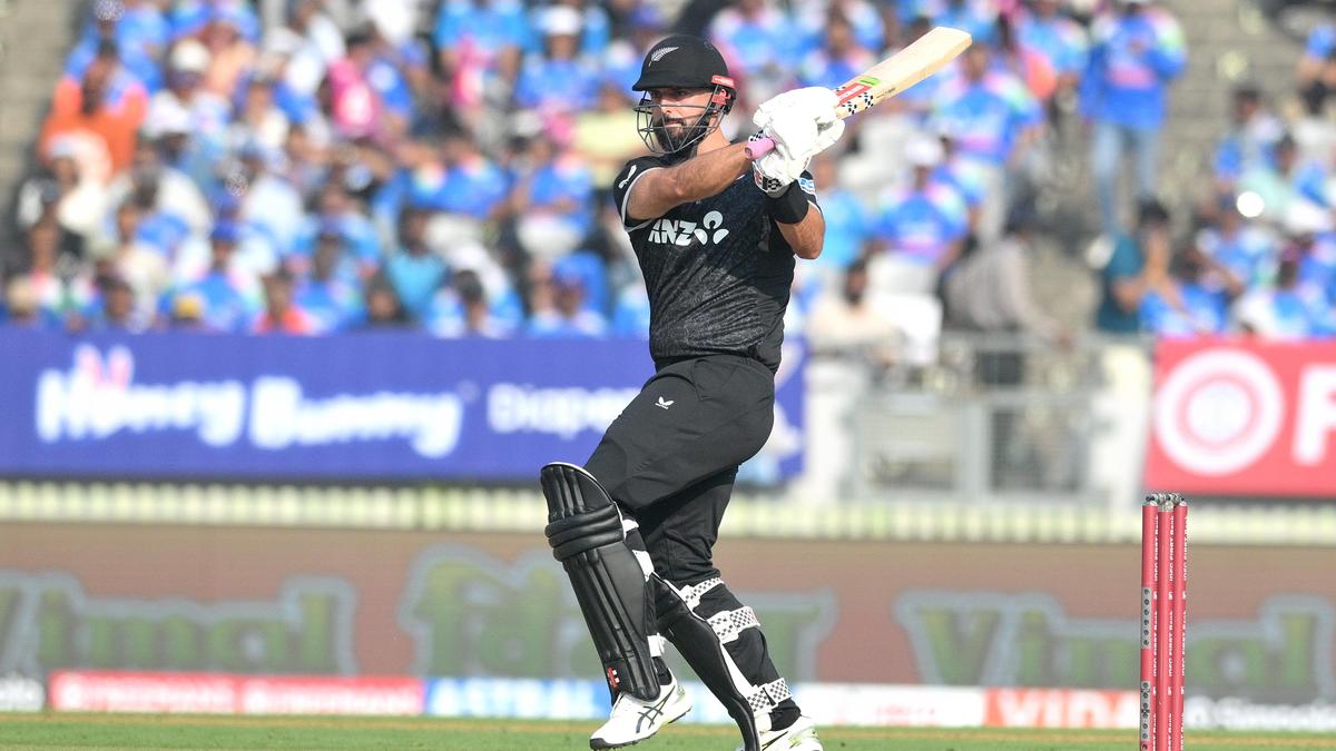 India vs NZ 2nd ODI: Mitchell magic on display as New Zealand levels ...