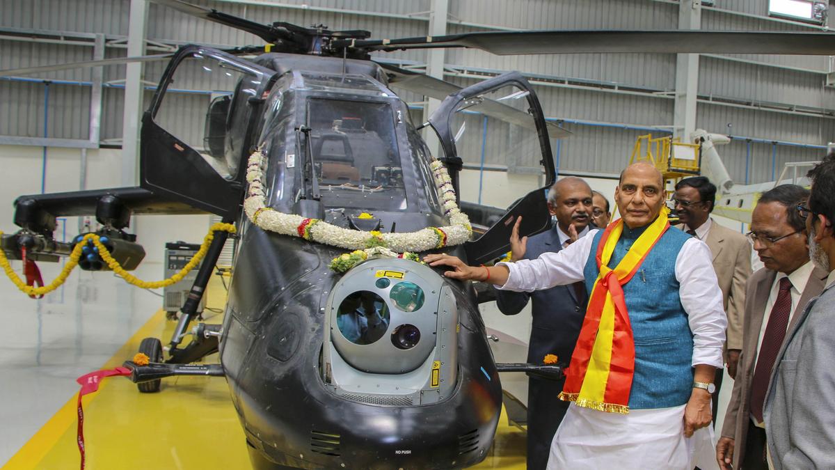 IAF to raise first LCH squadron at Jodhpur in October - The Hindu