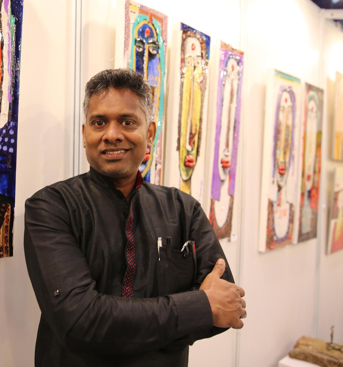 P Gnana: Portraying unconditional love - The Hindu