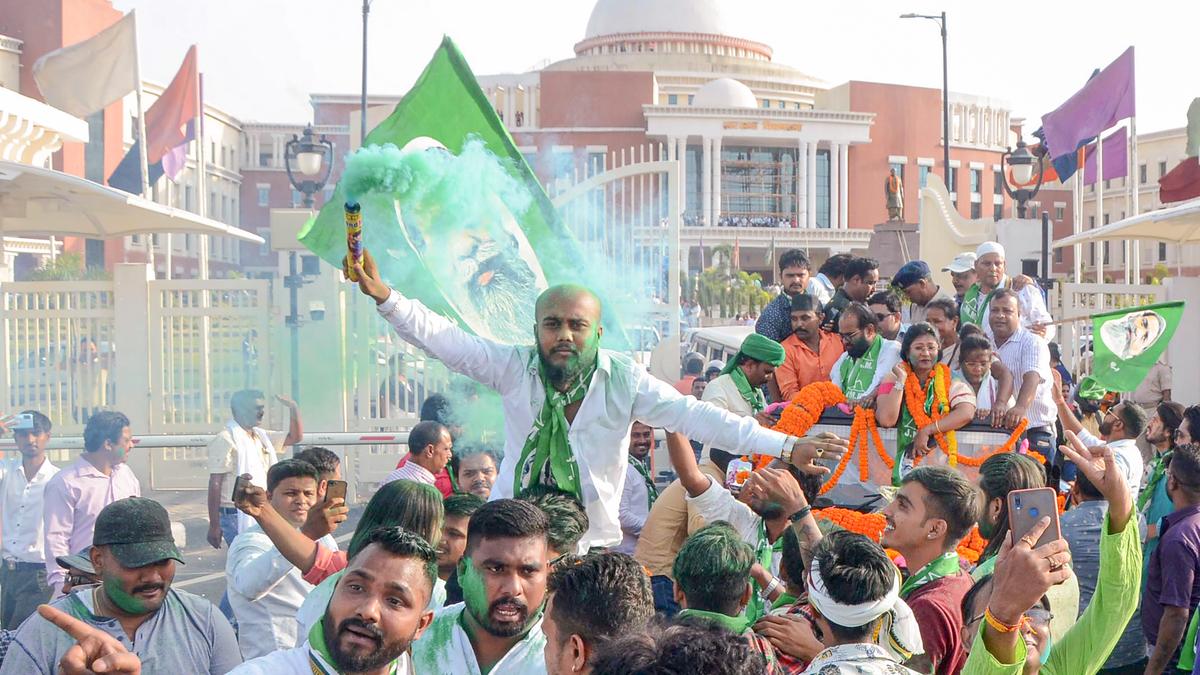 JMM's Mahua Maji, BJP's Aditya Sahu elected unopposed to Rajya Sabha ...