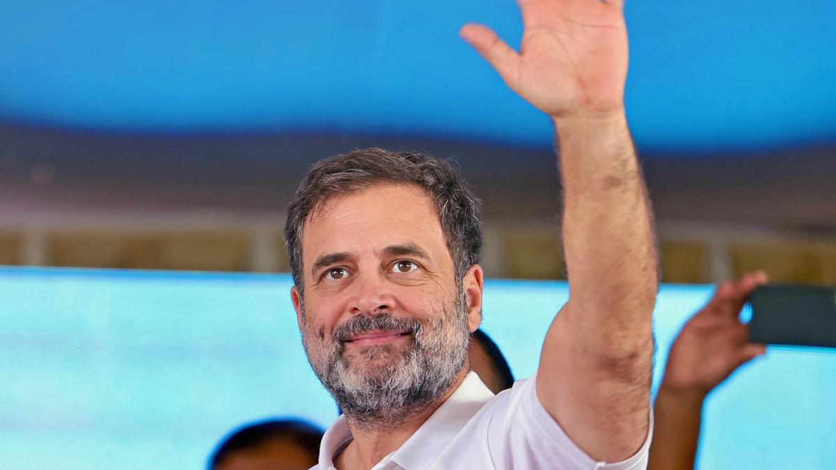 Rahul pens letter thanking people of Wayanad - The Hindu