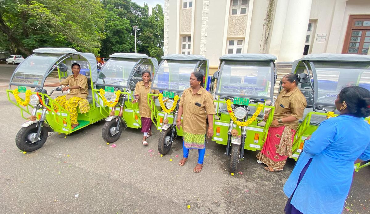 Mangaluru first city to have electric autorickshaws to collect solid waste in Karnataka, claims ...