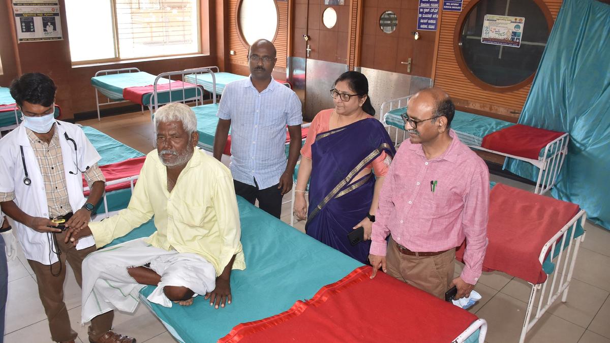 COVID-19 mock drill held at KRH to check preparedness - The Hindu