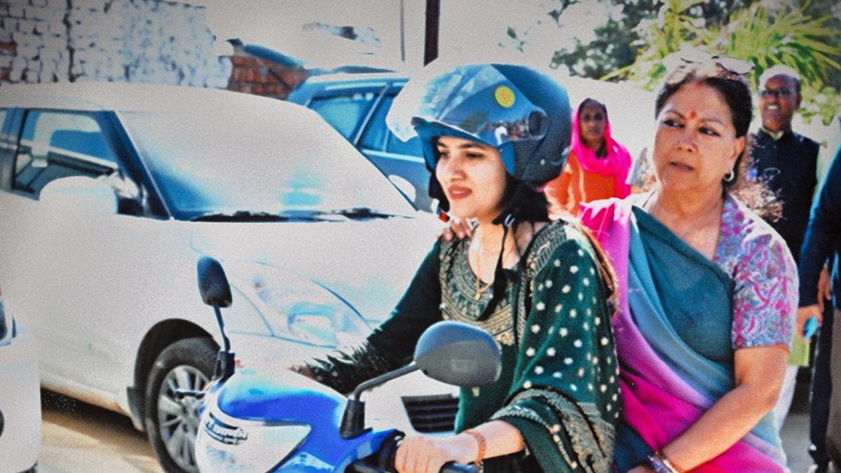 A rising Raje and a divided BJP - The Hindu