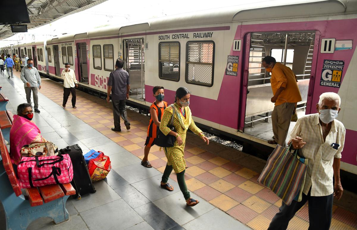 MMTS is easy on the pocket, fast on the track - The Hindu