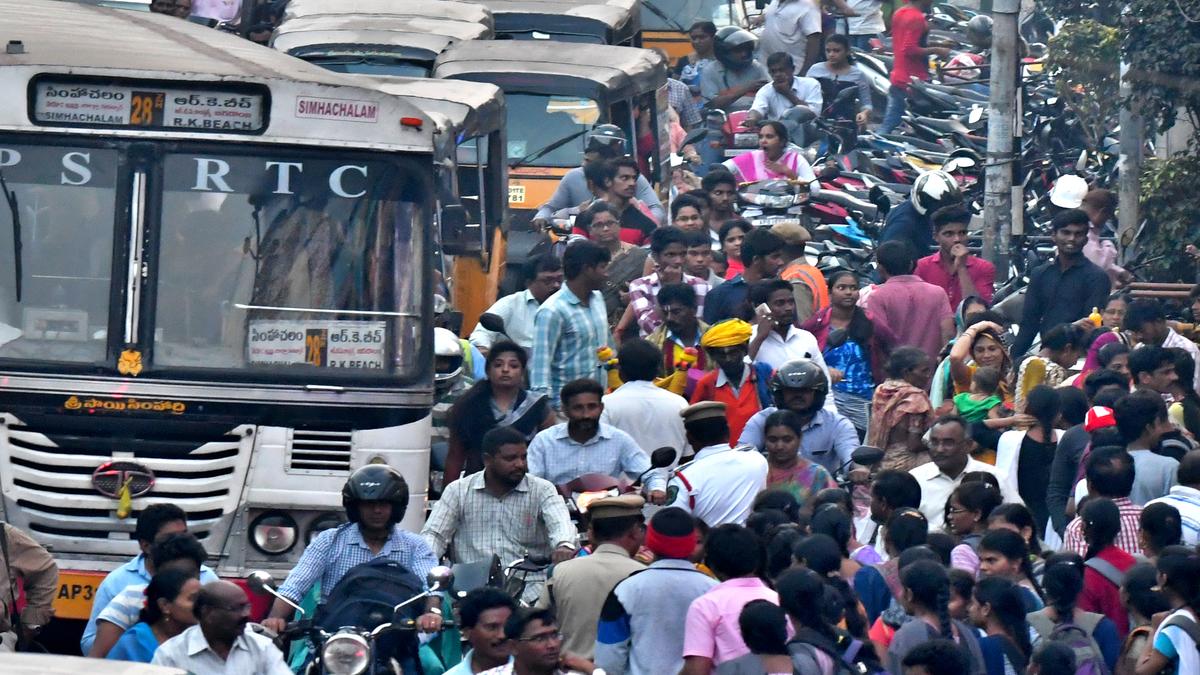 Visakhapatnam: expert committee on traffic to visit Seethammadhara, MVP ...
