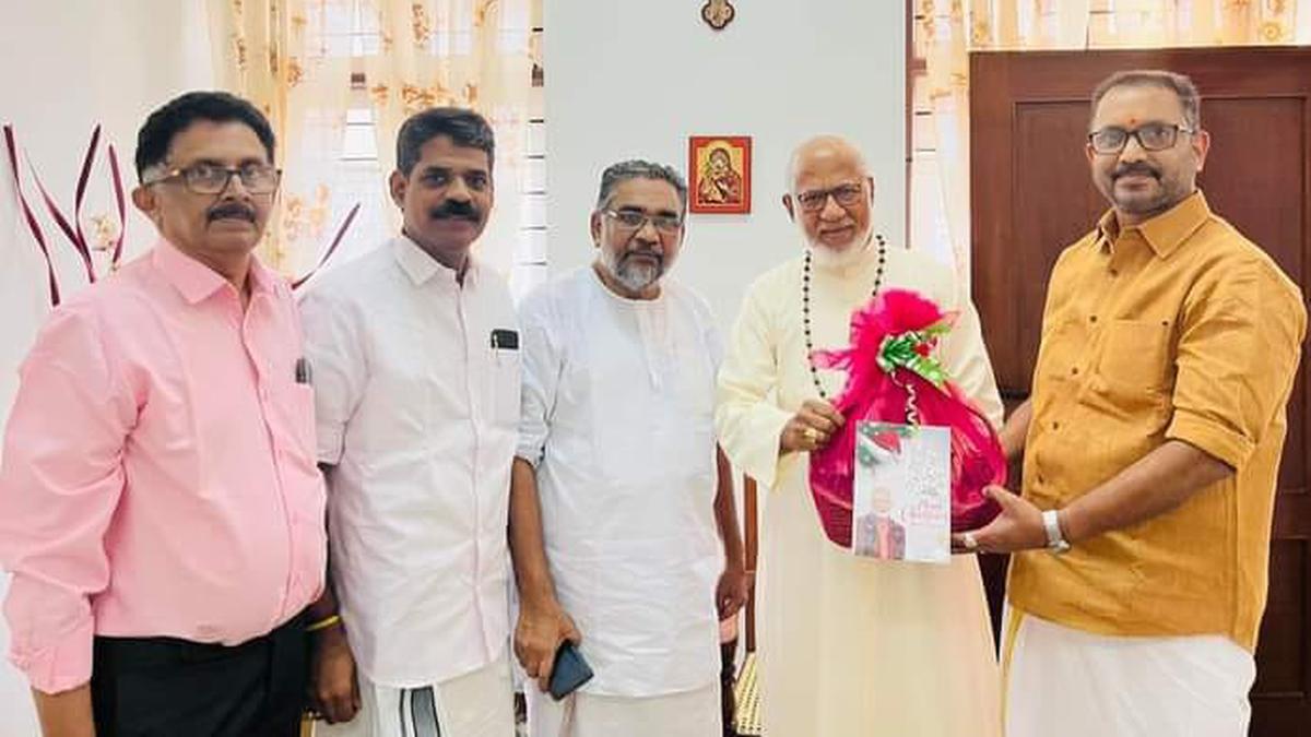 Kerala BJP leaders visit Cardinal George Alencherry, Varapuzha ...