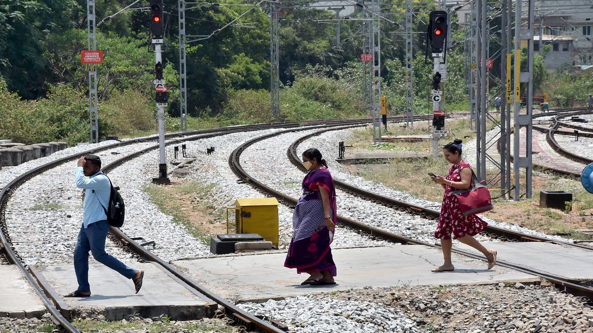 Railway Safety Drive Fortnight : focus on rail track trespassing - The ...