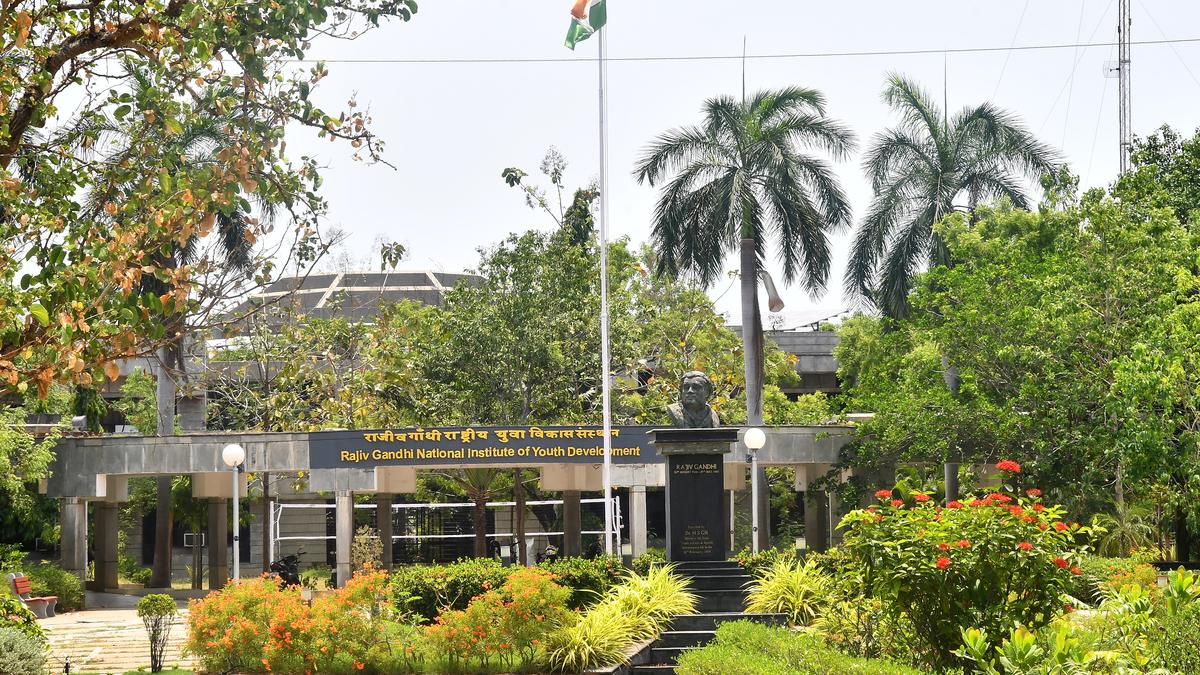 Chennai: Three students of Rajiv Gandhi National Institute for Youth ...