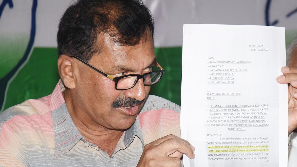 Congress levels corruption charges against Karnataka Energy Minister ...