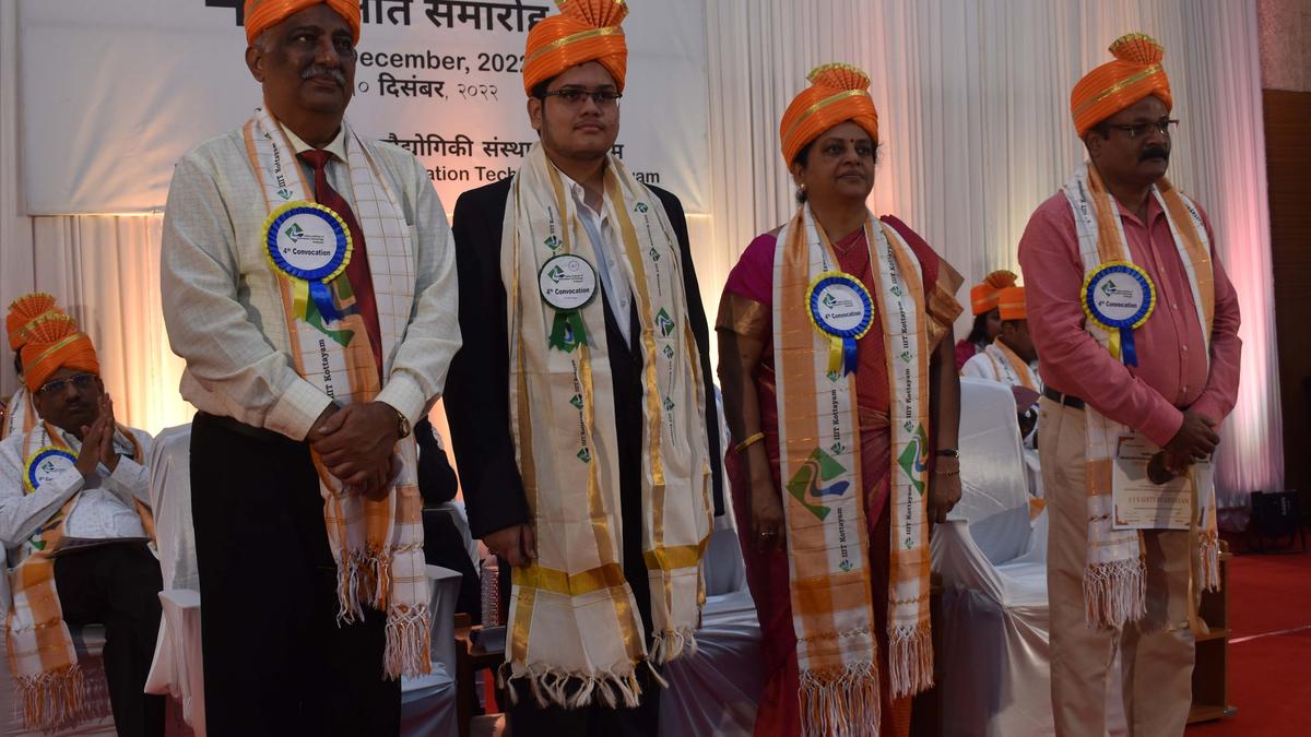 Convocation held at IIIT Kottayam - The Hindu