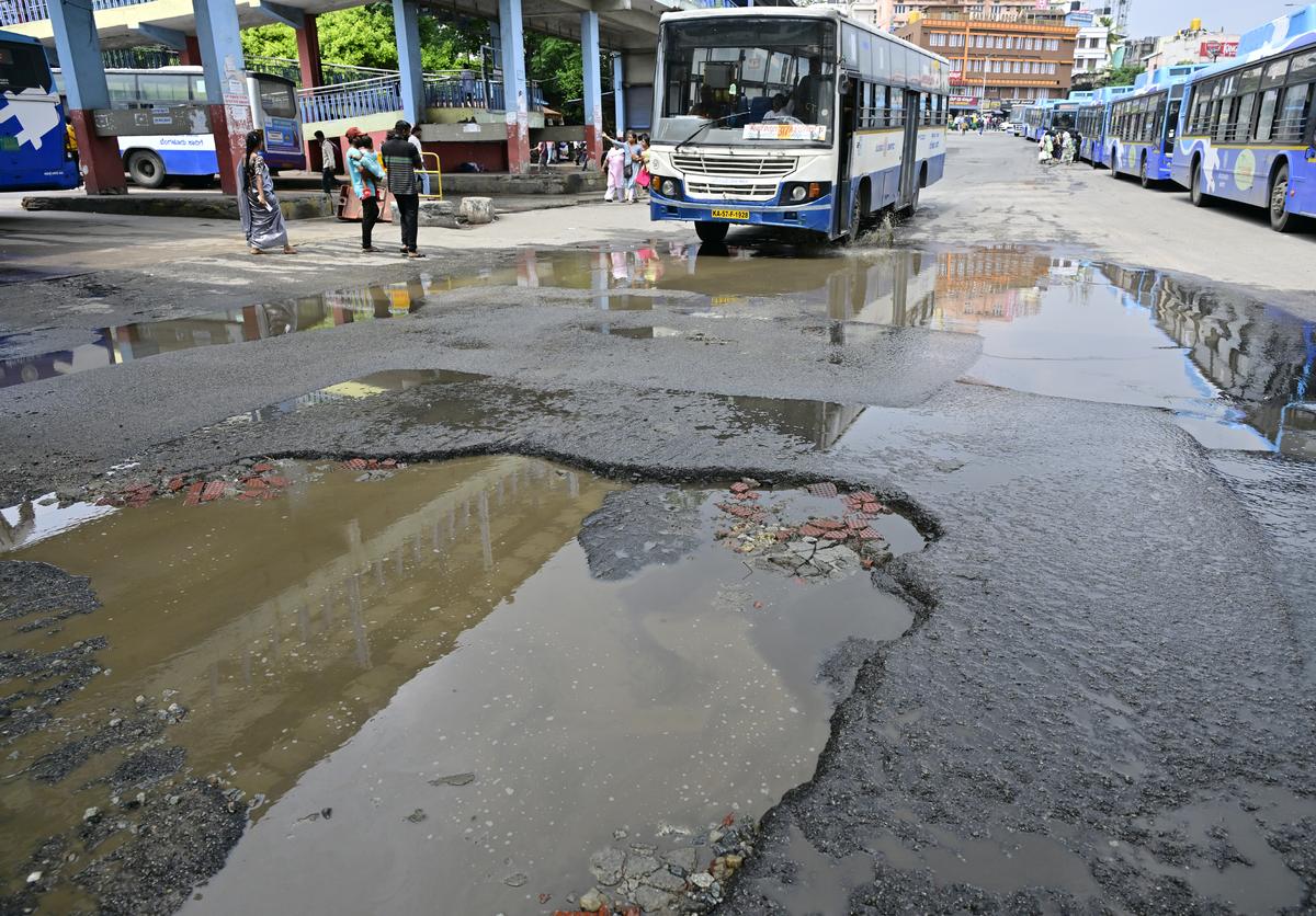Majestic Bus Station, a transport hub plagued by issues of hygiene ...