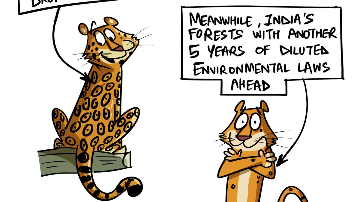 Green Humour by Rohan Chakravarty on India’s diluted environmental laws ...