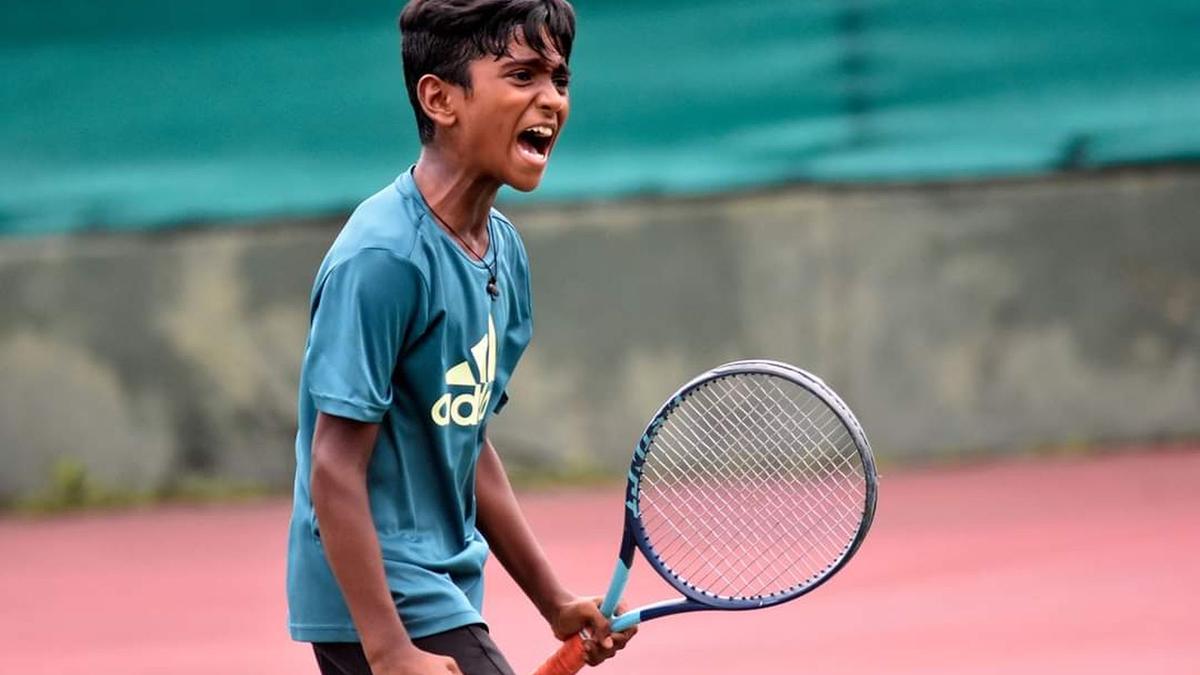 How Puneeth M. won the National Under-12 title in tennis - The Hindu