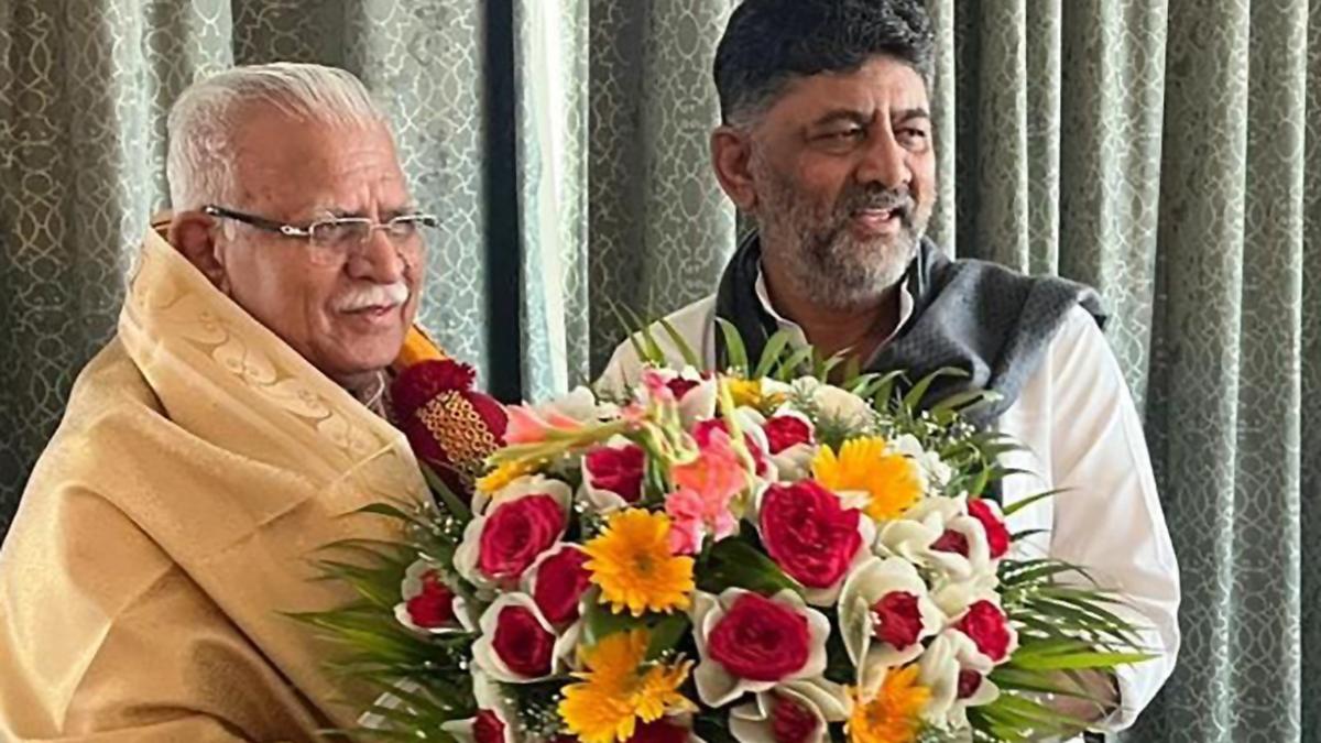 D.K. Shivakumar, Zameer Ahmed discuss Bengaluru City projects with ...