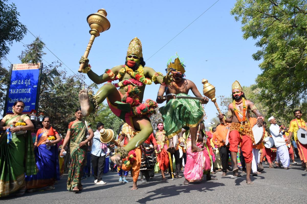 Multiple cultural events mark the start of three-day Kalyana Karnataka ...