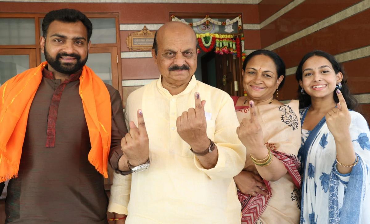 Polling percentage in Haveri Lok Sabha Constituency exceeds 2019 figure ...