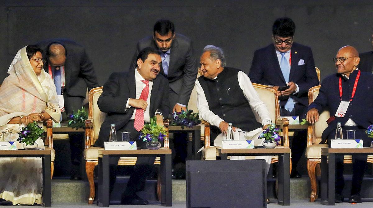 Ashok Gehlot defends welcoming Gautam Adani; Rahul Gandhi says no Chief Minister can say ‘no’ to ...