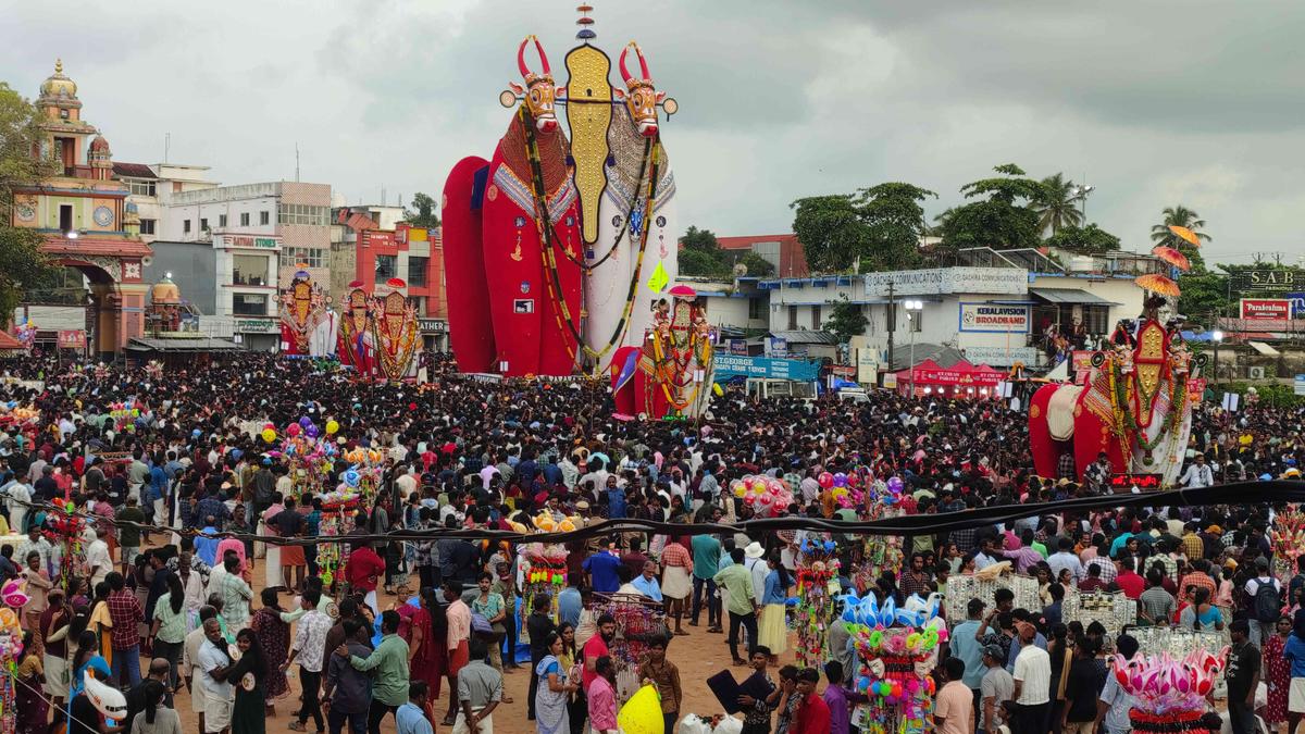 Oachira in festive splendour as Kettukazhcha renders traditional colour ...