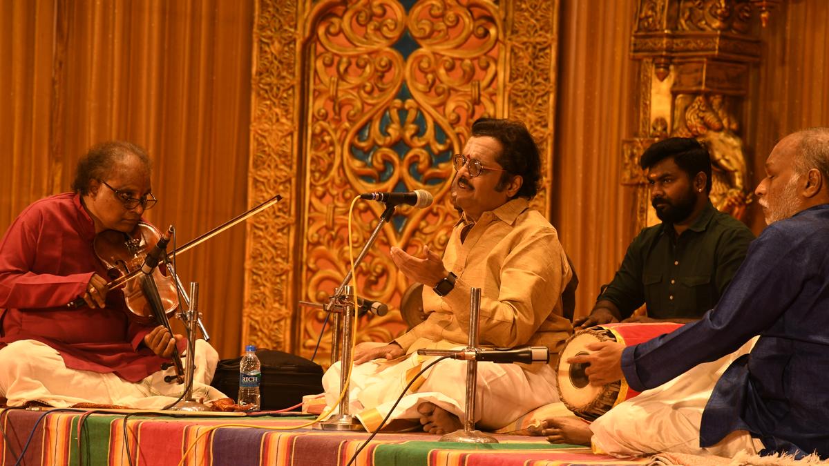 Sirgazhi G. Sivachidambaram enthrals rasikas at Tamil Isai Vizha - The ...