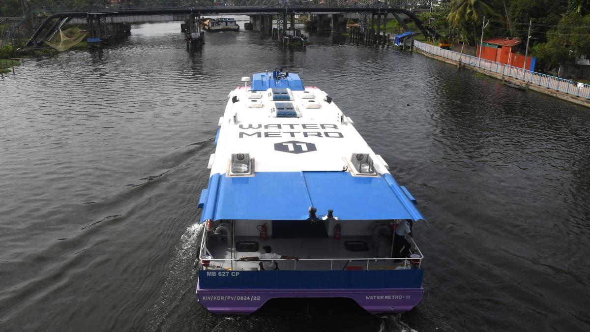 Demand to augment Water Metro ferries, feeder buses to Kakkanad gets ...