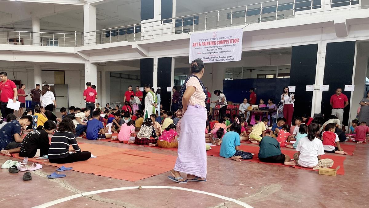 10,000 children in 350 Manipur relief camps; stress-relief sessions on ...