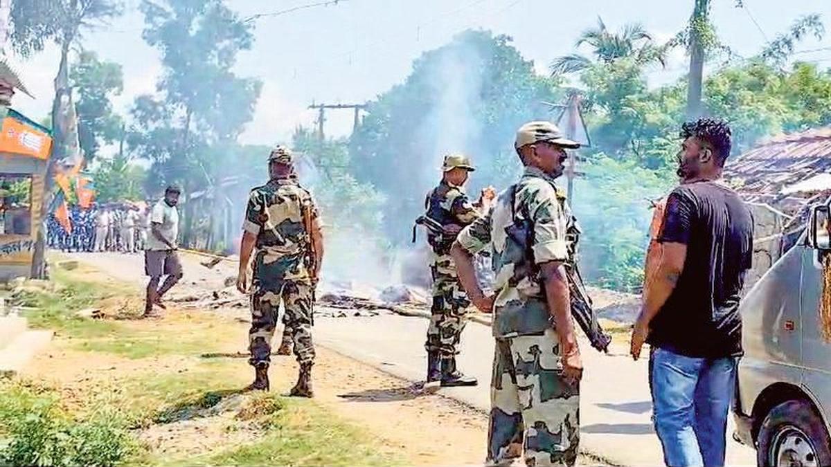 In West Bengal’s Nandigram, violence erupts over death of BJP supporter - The Hindu