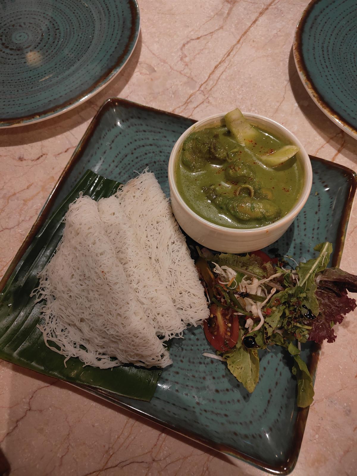Chennai | Try cocktails in a davara and idiappam with Thai green curry ...