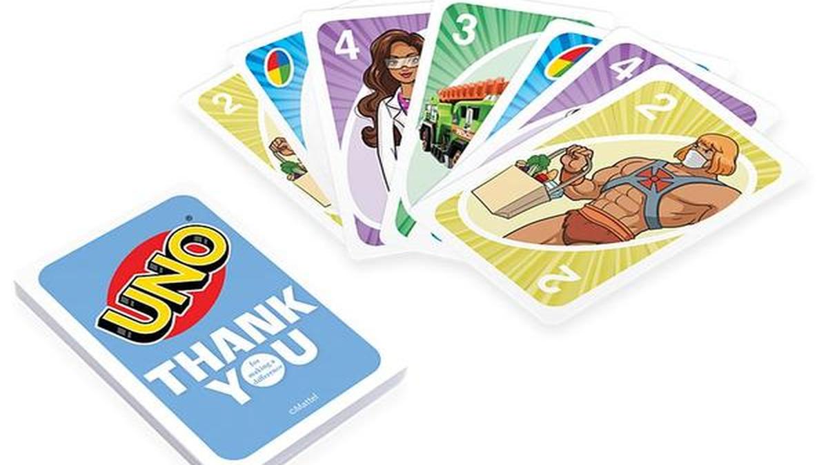 Mattel Toys launched UNO cards to honour frontline workers - The Hindu