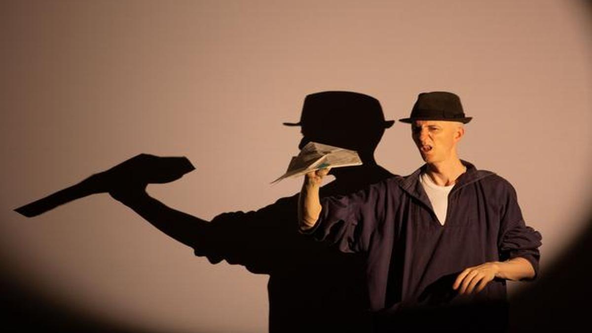 Shadows in the dark: UK-based shadow performer Drew Colby transports ...