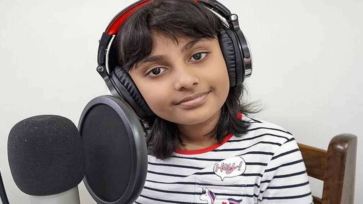 Meet Siyona Vikram, who started a podcast solely for children - The Hindu