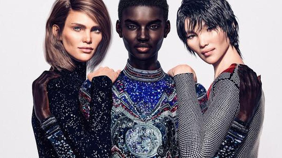 Fashion world split over digital supermodels - The Hindu