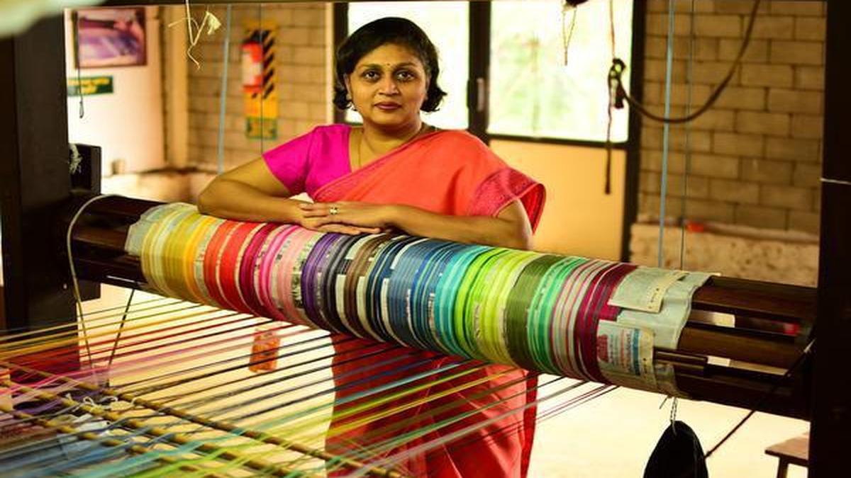 Vijayalakshmi Nachiar, the founder of sustainable fashion brand Ethicus ...