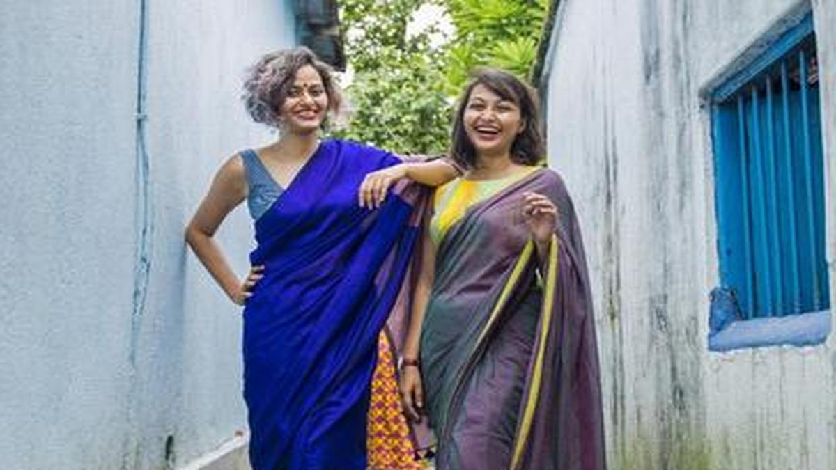 Saris on air with the founders of Suta - The Hindu