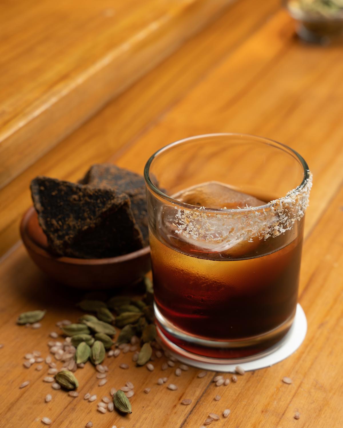 Taste Heady dodol cocktail at Petisco in Panaji with boiled local ukde ...