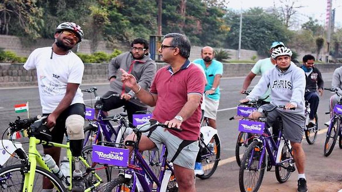 Redibike for a cycle ride - The Hindu