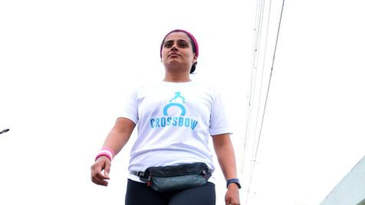 Srishti Bakshi has embarked on a walking mission spread over 260 days ...