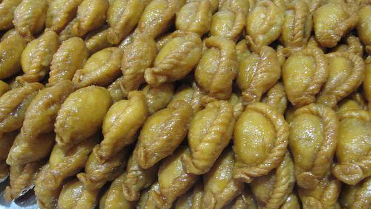 Chandrakala, a unique sweet from Thanjavur - The Hindu